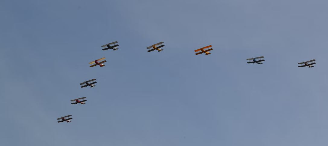 Flying Open cockpit: a breath of fresh air